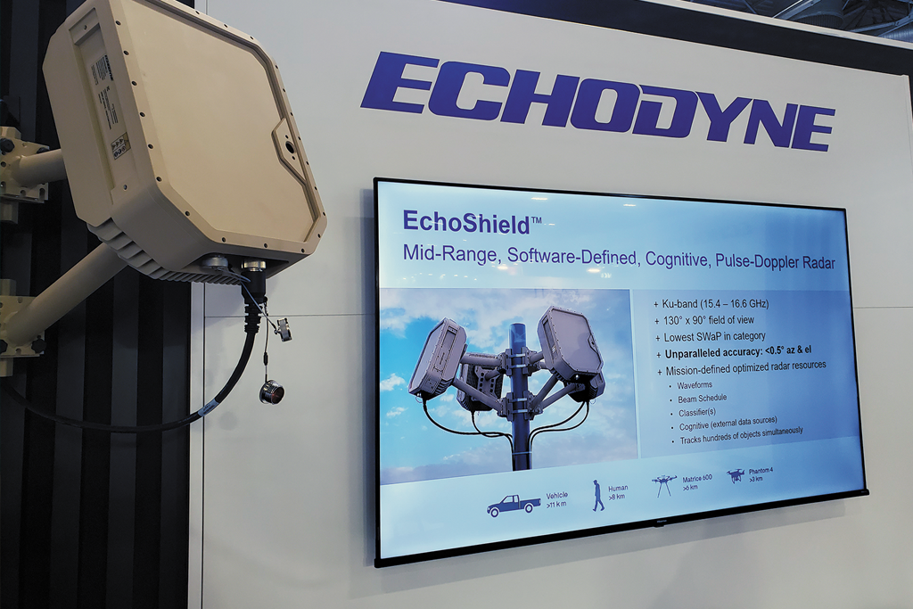 Echodyne highlights Echoshield radar at Milipol Paris 2023 - Milipol