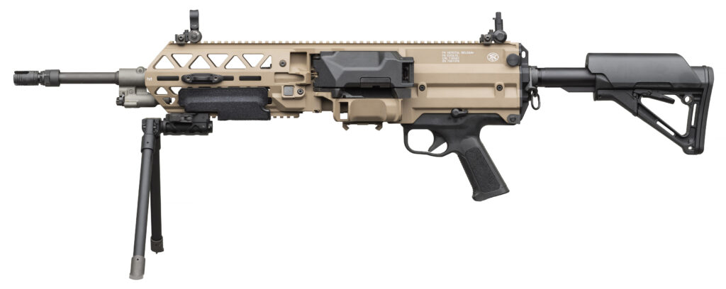 FN Herstal adapts FN EVOLYS ultralight machine gun features following ...